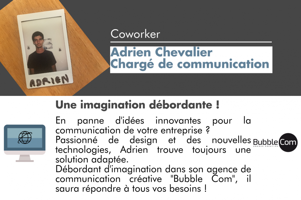 Portrait d'Adrien Chevalier - Empire-Cowork